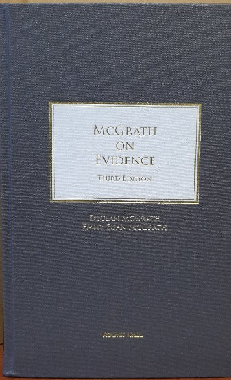 McGrath on Evidence 3rd edition – Legal & General / Legalbooks.ie